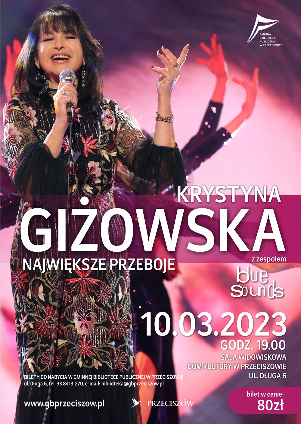 KRYSTYNA GIŻOWSKA NA SCENIE W DOMU KULTURY W PRZECISZOWIE!!! – Gminna ...